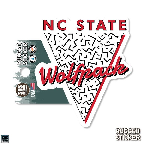 Rugged Sticker 90's Retro | Wolfpack Outfitters GOPACK